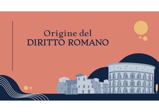 Breve excursus sulla nascita del diritto romano | PDF