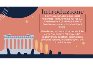 Breve excursus sulla nascita del diritto romano | PPT