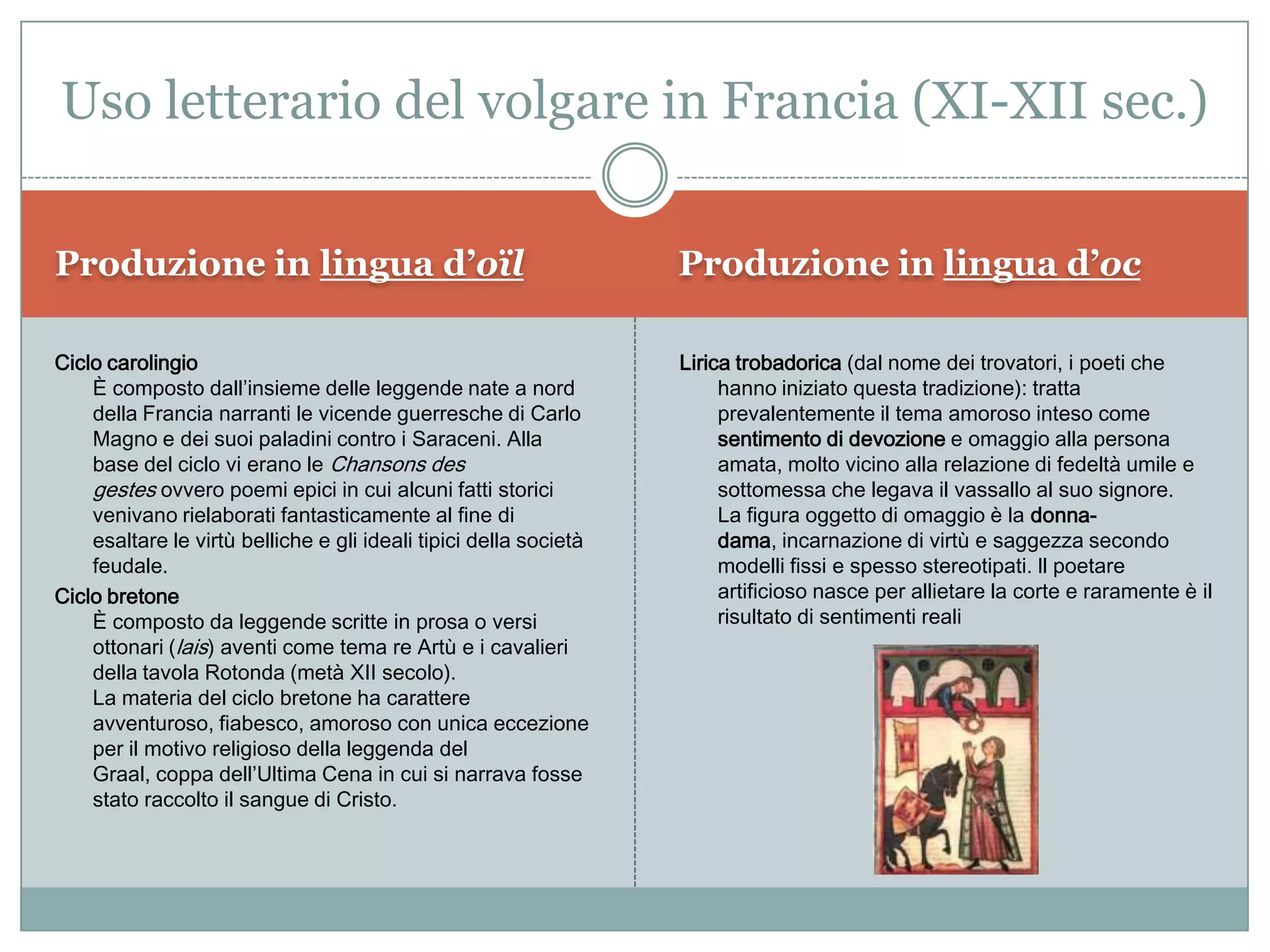 Nascita lingue romanze e volgare italiano | PPTX