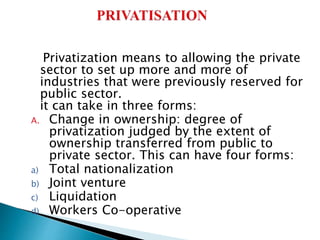 ECONOMIC REFORMS IN INDIA | PPTX