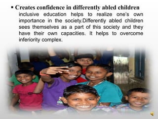 children with special needs: inclusive education, special education and ...