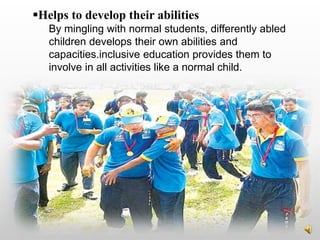 children with special needs: inclusive education, special education and ...