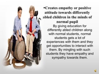 children with special needs: inclusive education, special education and ...