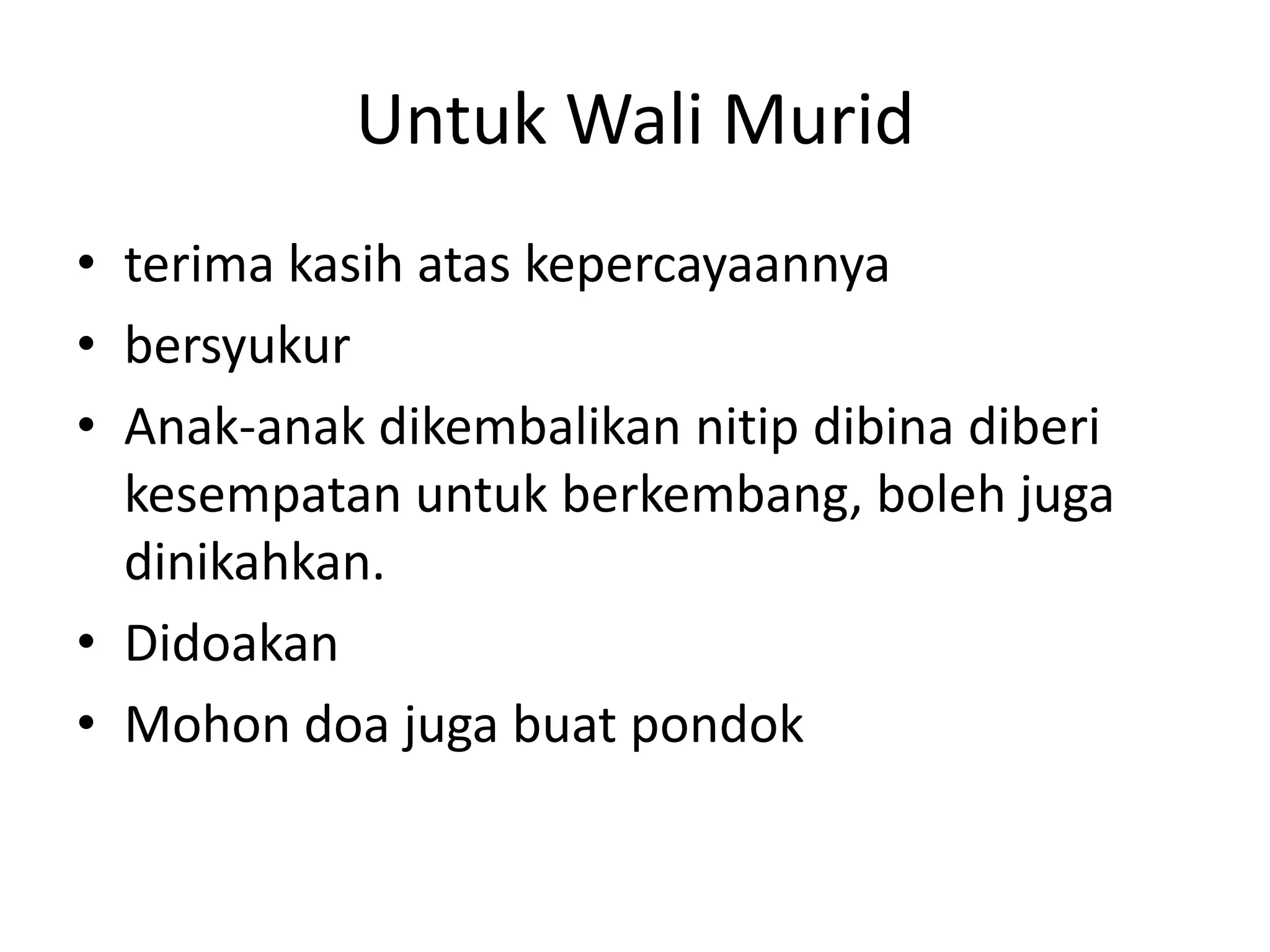 Nasehat, pesan & wejangan 2 | PPTX