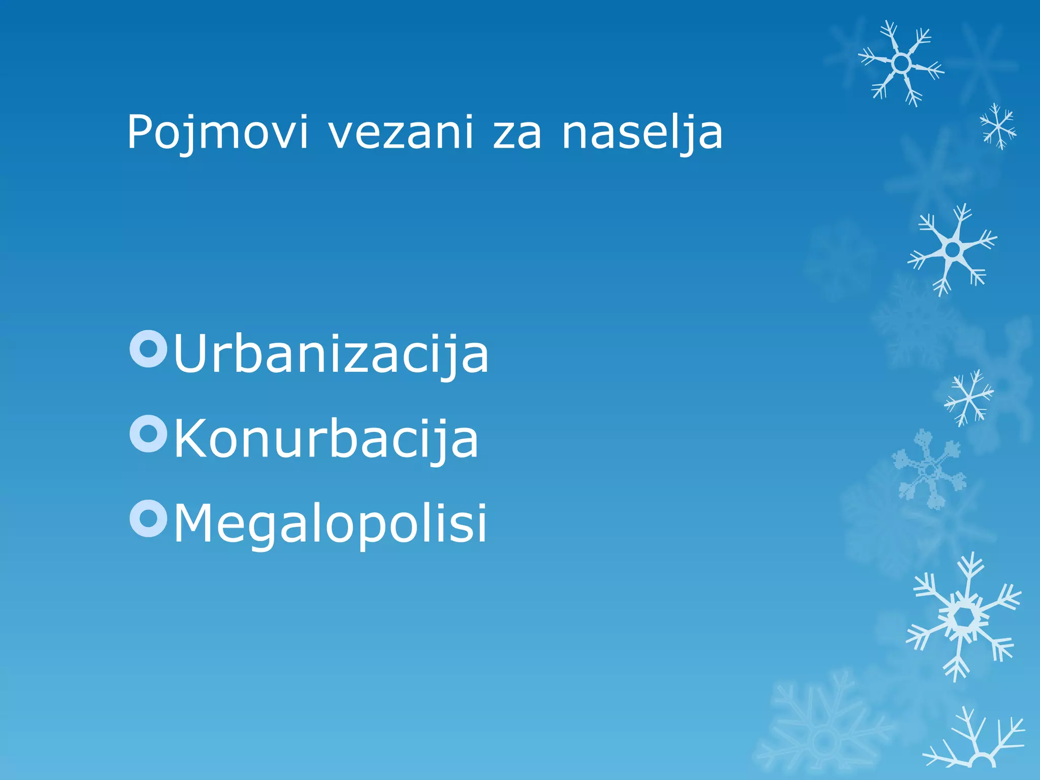 Naselja | PPT