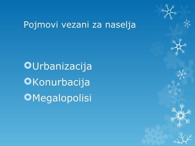 Naselja | PPT