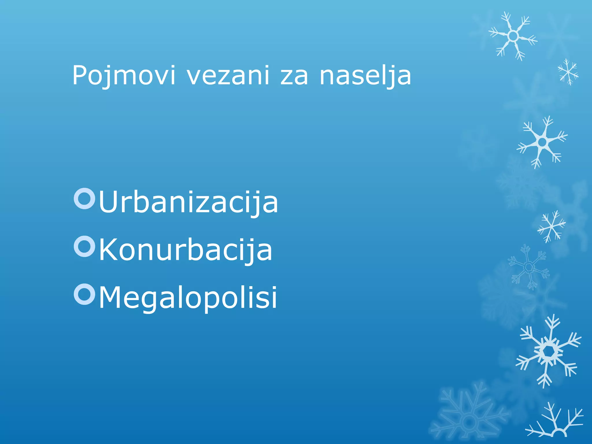 Naselja - Saša Stojanović | PPT