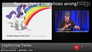 DevOps Enterprise Summit 2018 Lightning Talk | PPTX