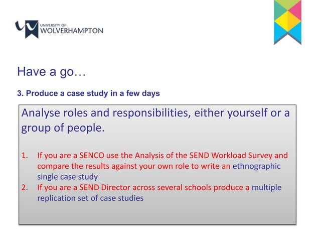 Using Case Study to Support Learners with SEND | PPT