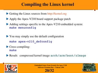 Embedded linux from scratch | PDF