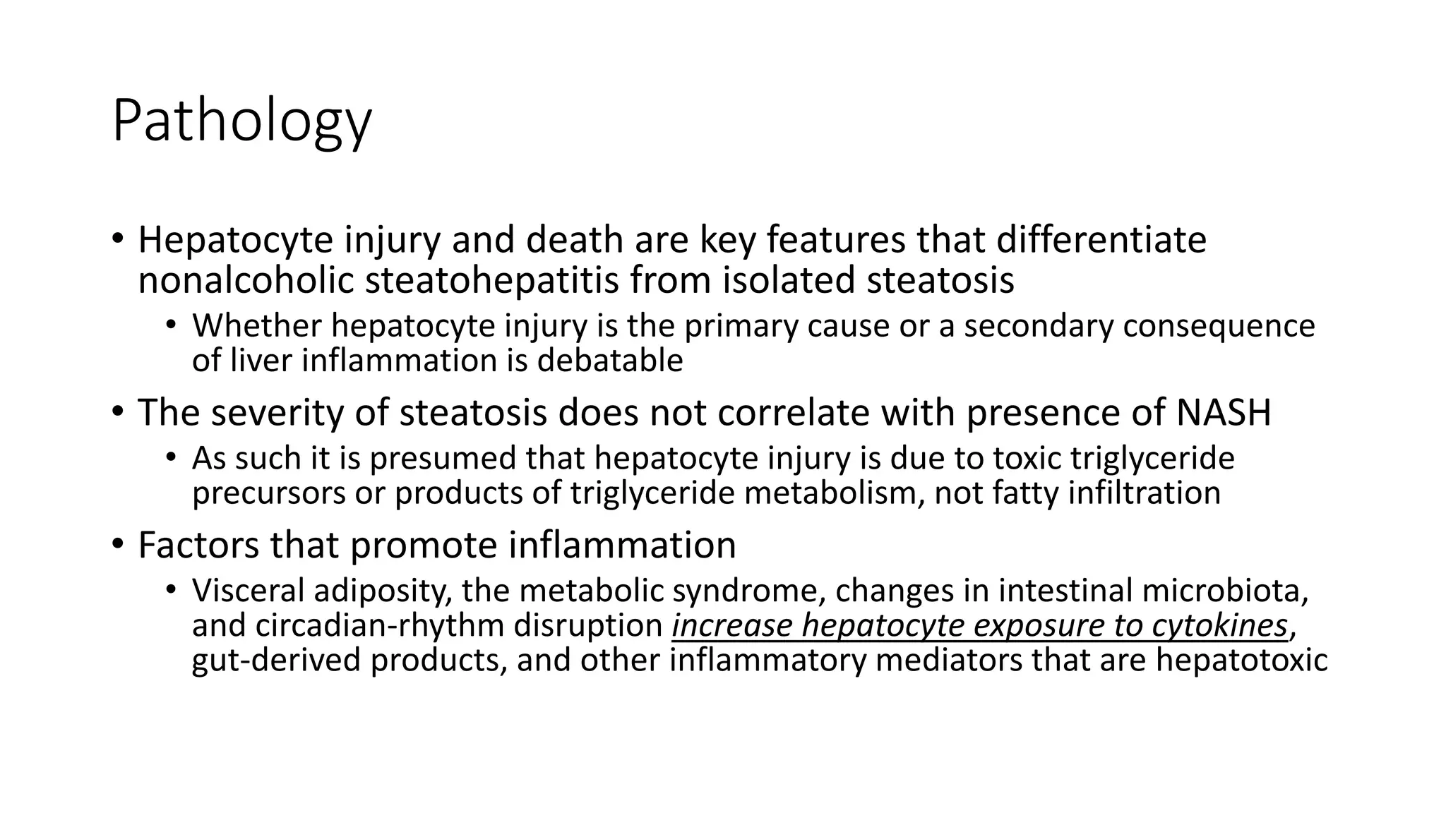 Nonalcoholic Steatohepatitis (NASH) Review | PPTX