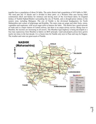 Nashik Universal Coverage M F C 2011f | PDF