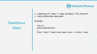 MuleSoft Nashik Virtual Meetup#3 - Deep Dive Into DataWeave and its ...