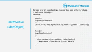 MuleSoft Nashik Virtual Meetup#3 - Deep Dive Into DataWeave and its Module | PPT