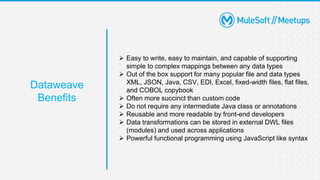 MuleSoft Nashik Virtual Meetup#3 - Deep Dive Into DataWeave and its ...
