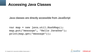 Nashorn - JavaScript on the JVM - Akhil Arora | PDF | Web Development | Internet