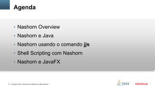 Nashorn: nova engine Javascript do Java SE 8 | PPT