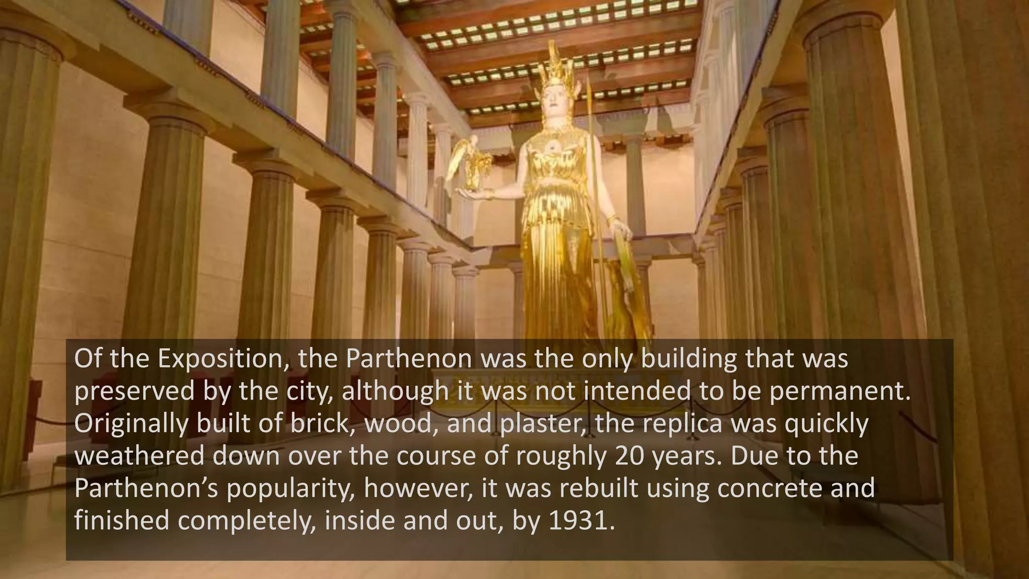 Nashville Parthenon PowerPoint | PPT