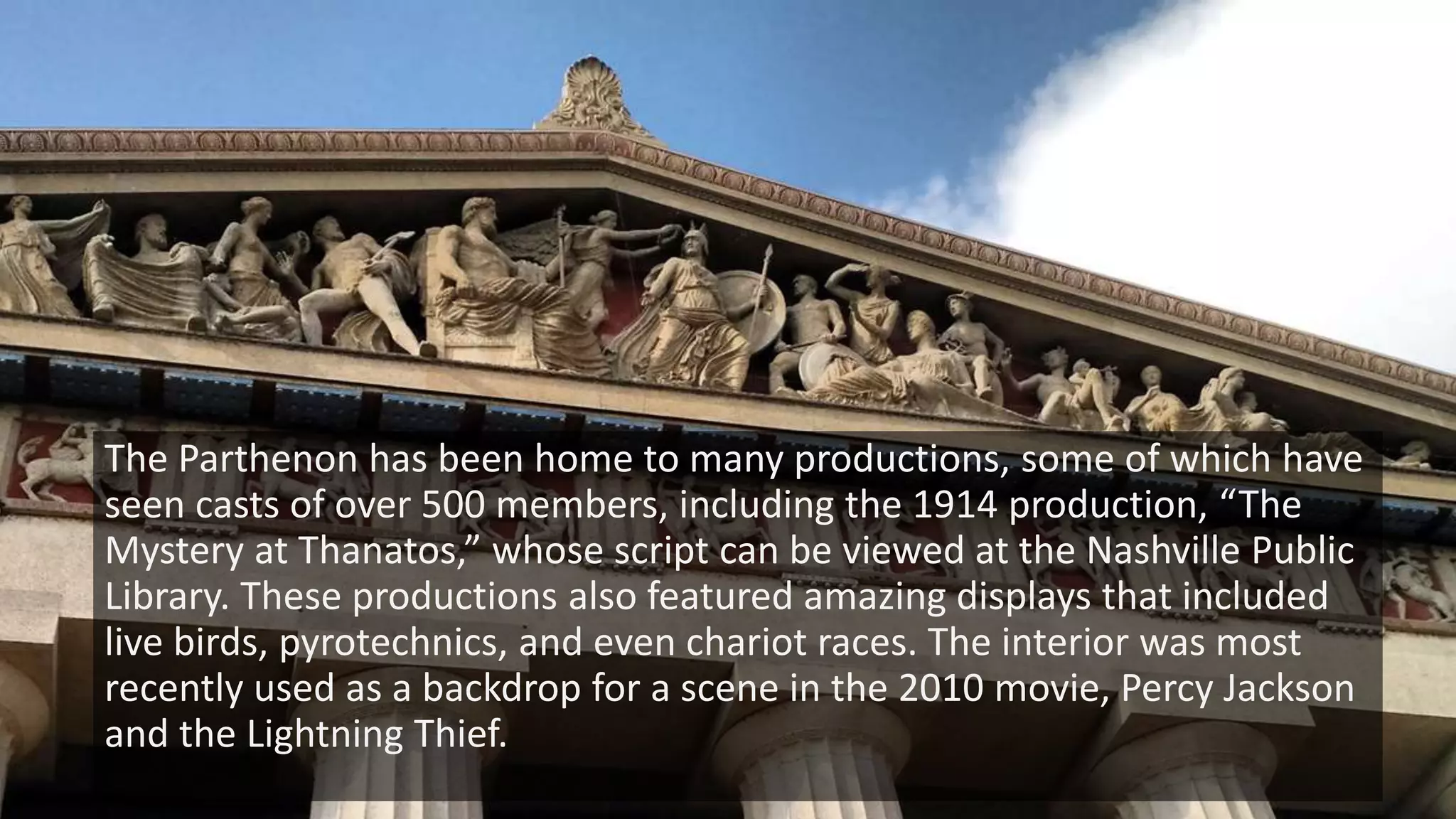 Nashville Parthenon PowerPoint | PPTX