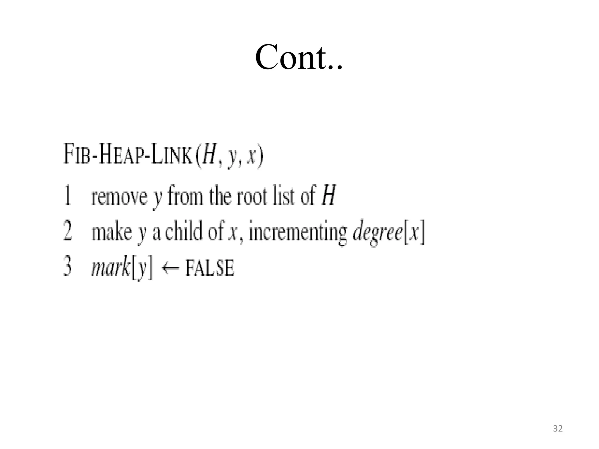 Fibonacci Heaps | PPTX