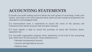 ACCOUNTING FOR NON-PROFIT ORGANIZATION | PPTX