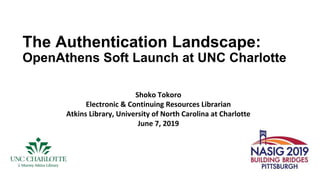 The Authentication Landscape | PPT