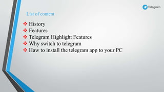 Telegram | PPTX