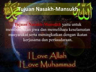 Nasikh dan mansukh | PPTX