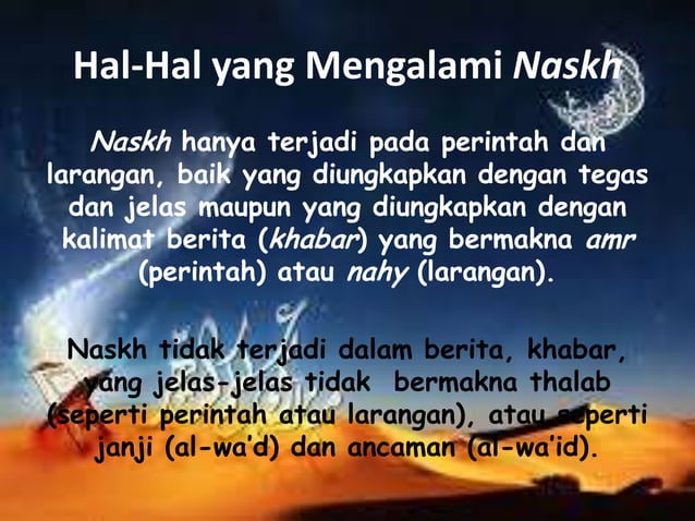 Nasikh dan mansukh | PPTX