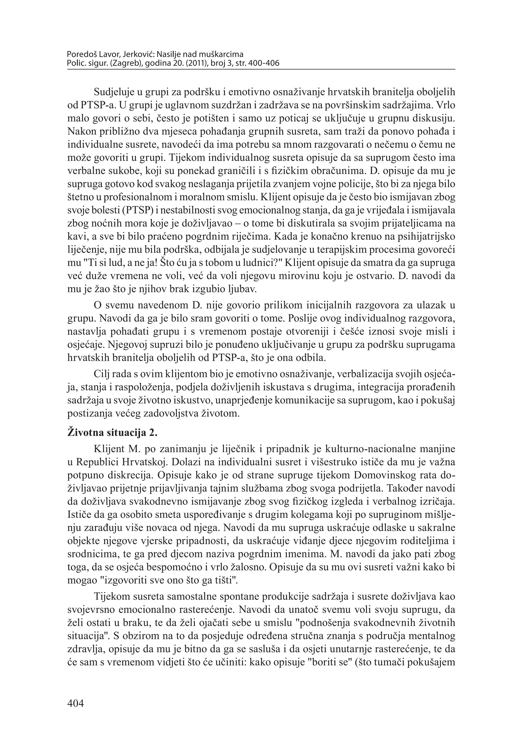 Nasilje nad muskarcima | PDF