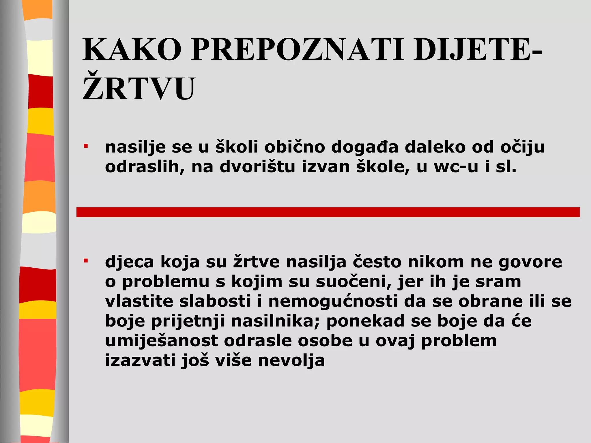 Nasilje u školi | PPT