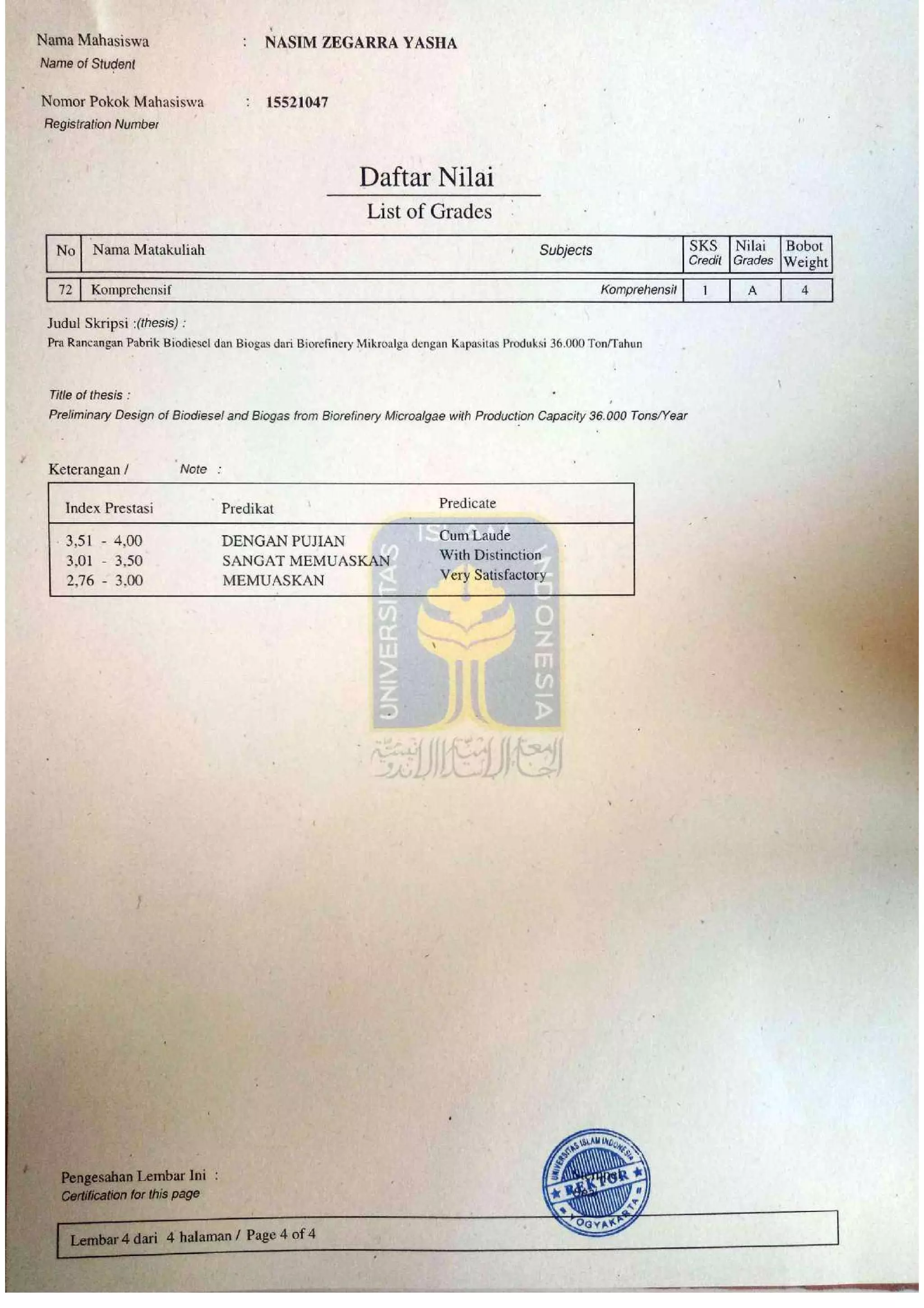 Nasim Zegarra Yasha EHS | PDF