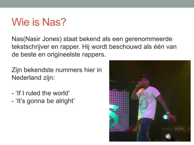 Nas in 013 | PPT