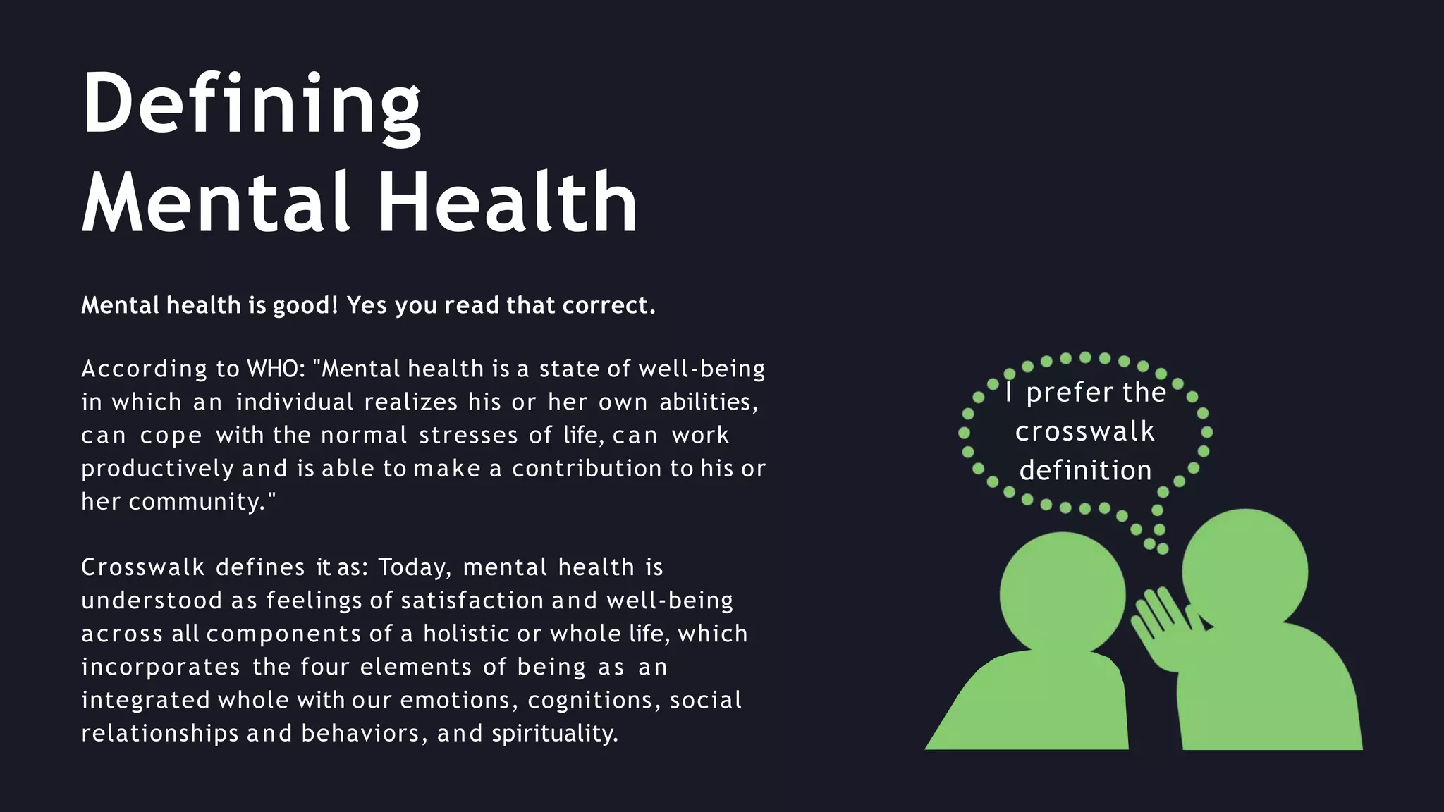 Mental Health and Identity | PPTX