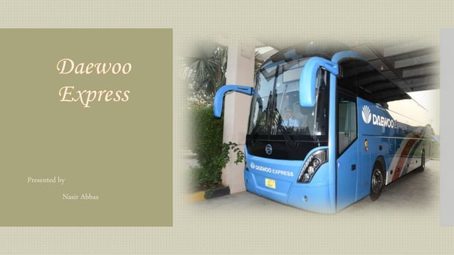 Daewoo Express | PPT