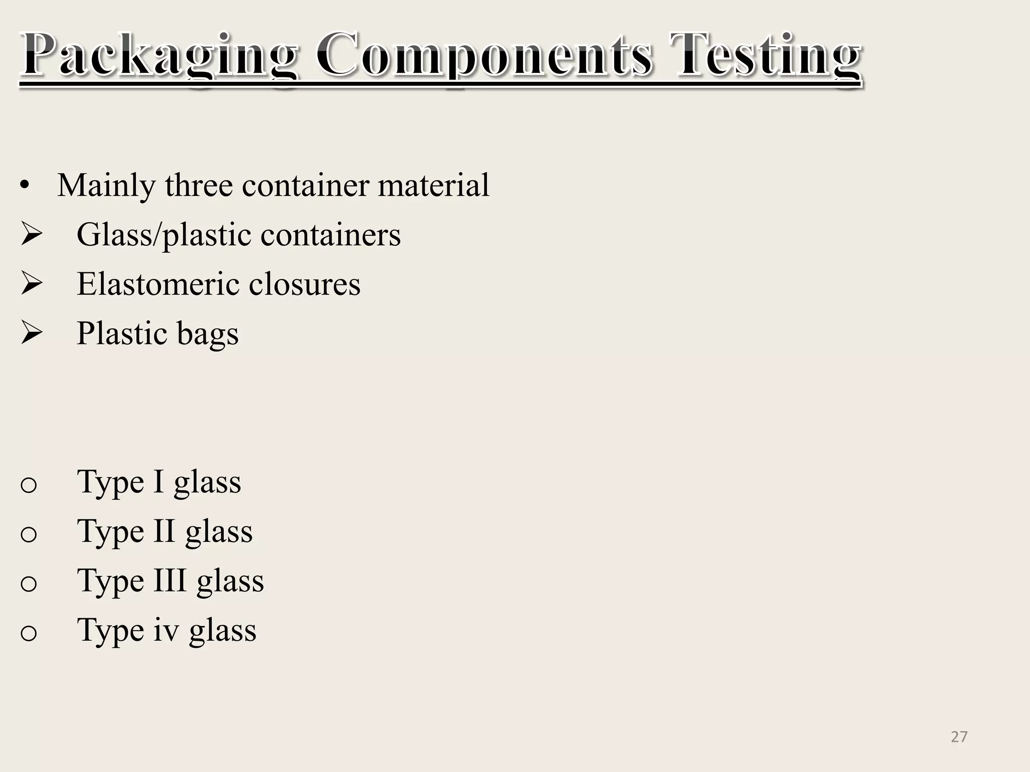 ANALYSIS OF INJECTABLE DOSAGE FORM | PPTX