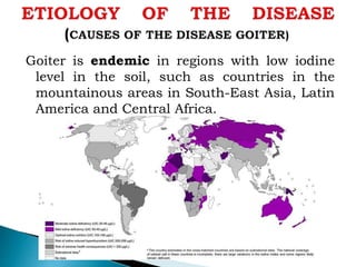 GOITER (DISEASE OF THYRIOD GLAND) | PPTX
