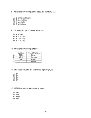 Naskah Murid Modul 1 Number Bases | PDF