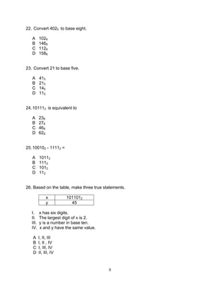 Naskah Murid Modul 1 Number Bases | PDF