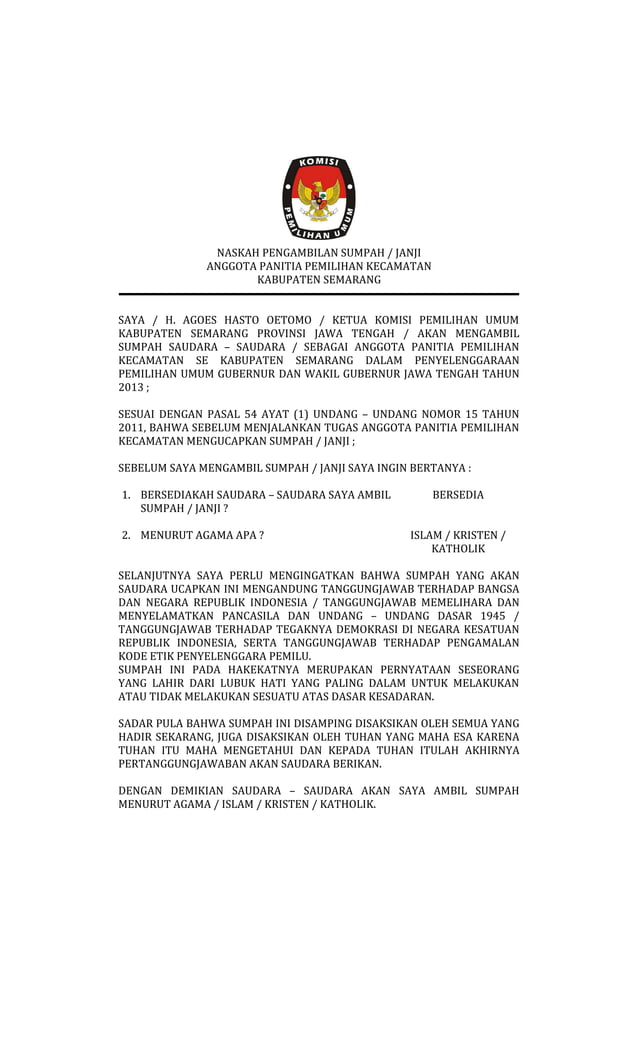 Naskah pelantikan-dan-sumpah | DOC