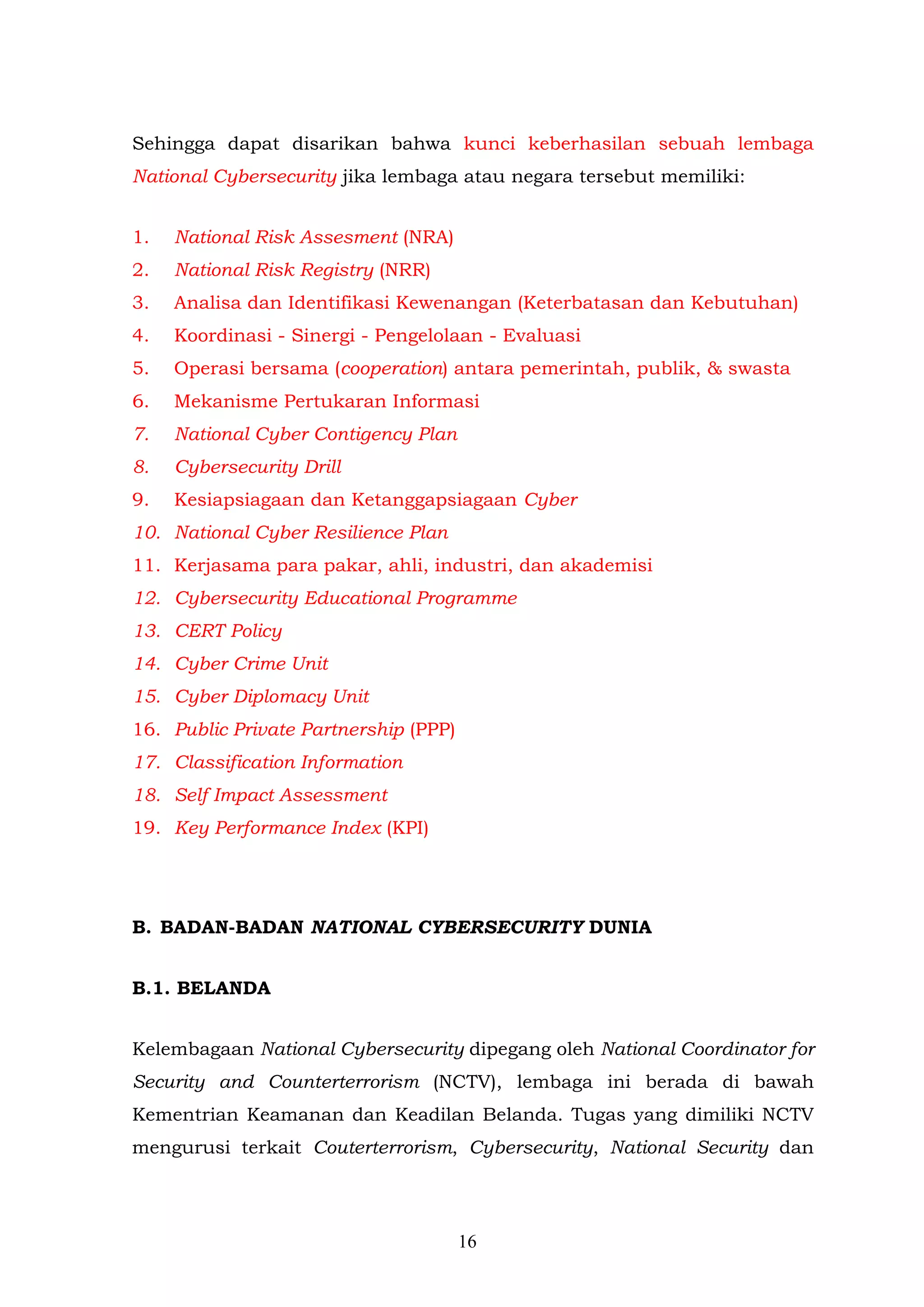 Naskah akademik badan cyber nasional (bcn) - 2017 | PDF
