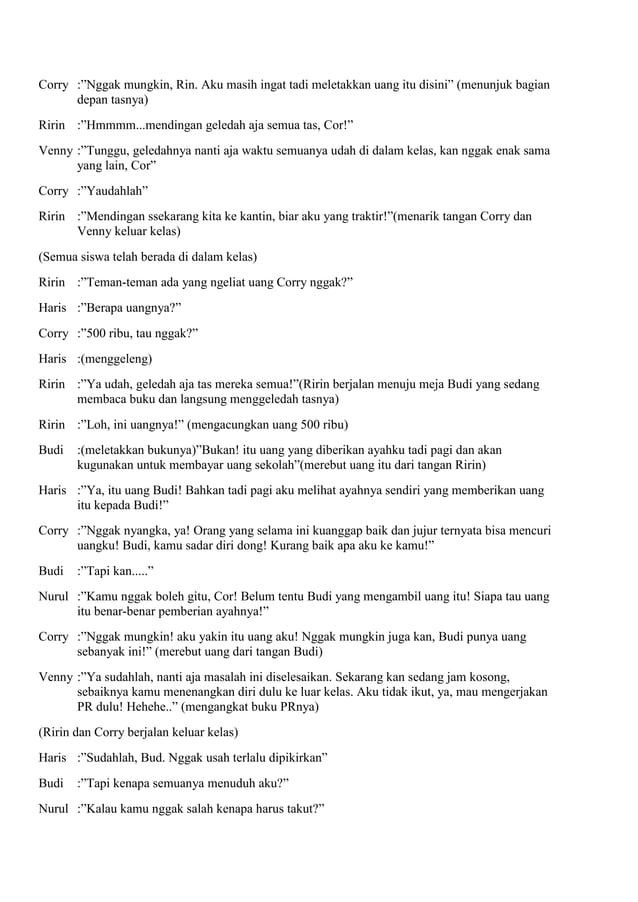 Naskah dram1 iraaaa | DOTX