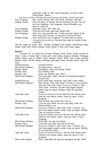 Naskah drama | DOCX