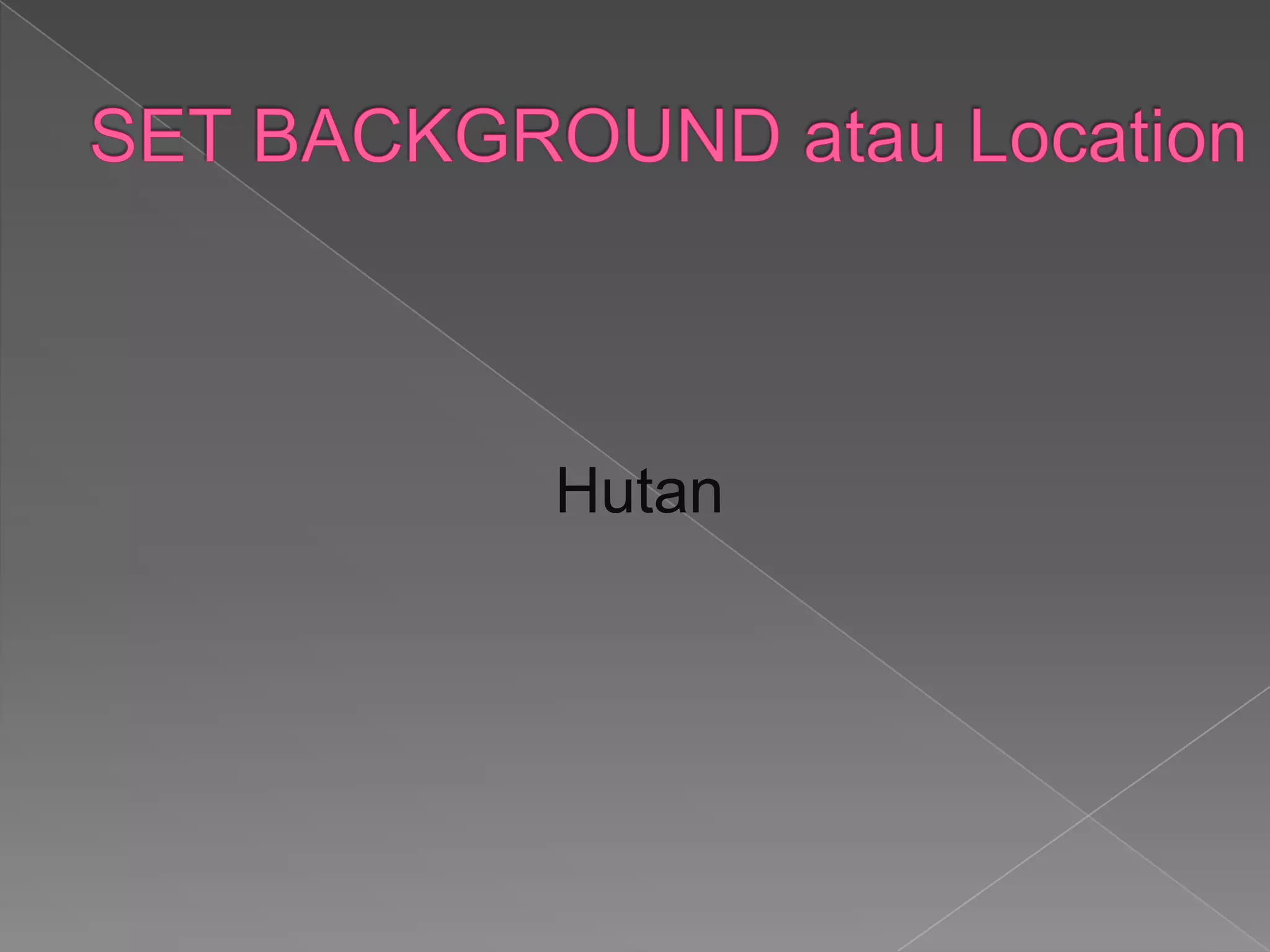 Naskah game jungle race | PPTX