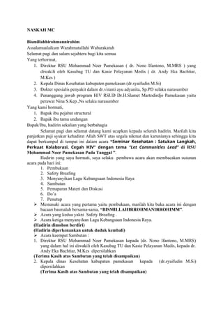 NASKAH MC fyfhhil;pio;piufdsregterb docx | PDF