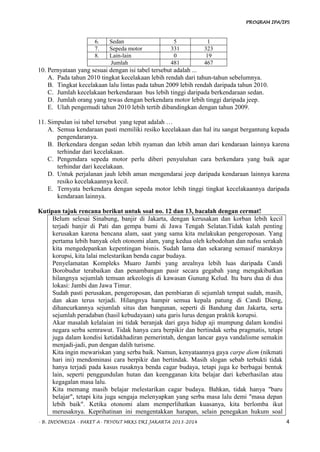 TRYOUT 4 BHS INDONESIA PAKET A | DOCX