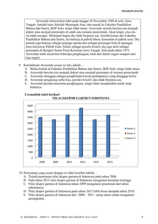TRYOUT 4 BHS INDONESIA PAKET C | PDF