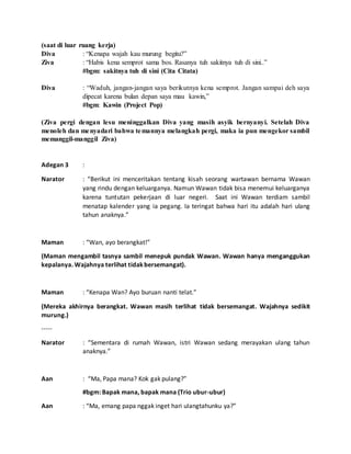 Naskah Talent Show SU(Swara Unsada)//Jurnalistik// | PDF