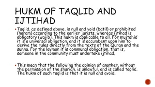 Nask Tarjih and Taqlid.pptx