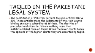 Nask Tarjih and Taqlid.pptx